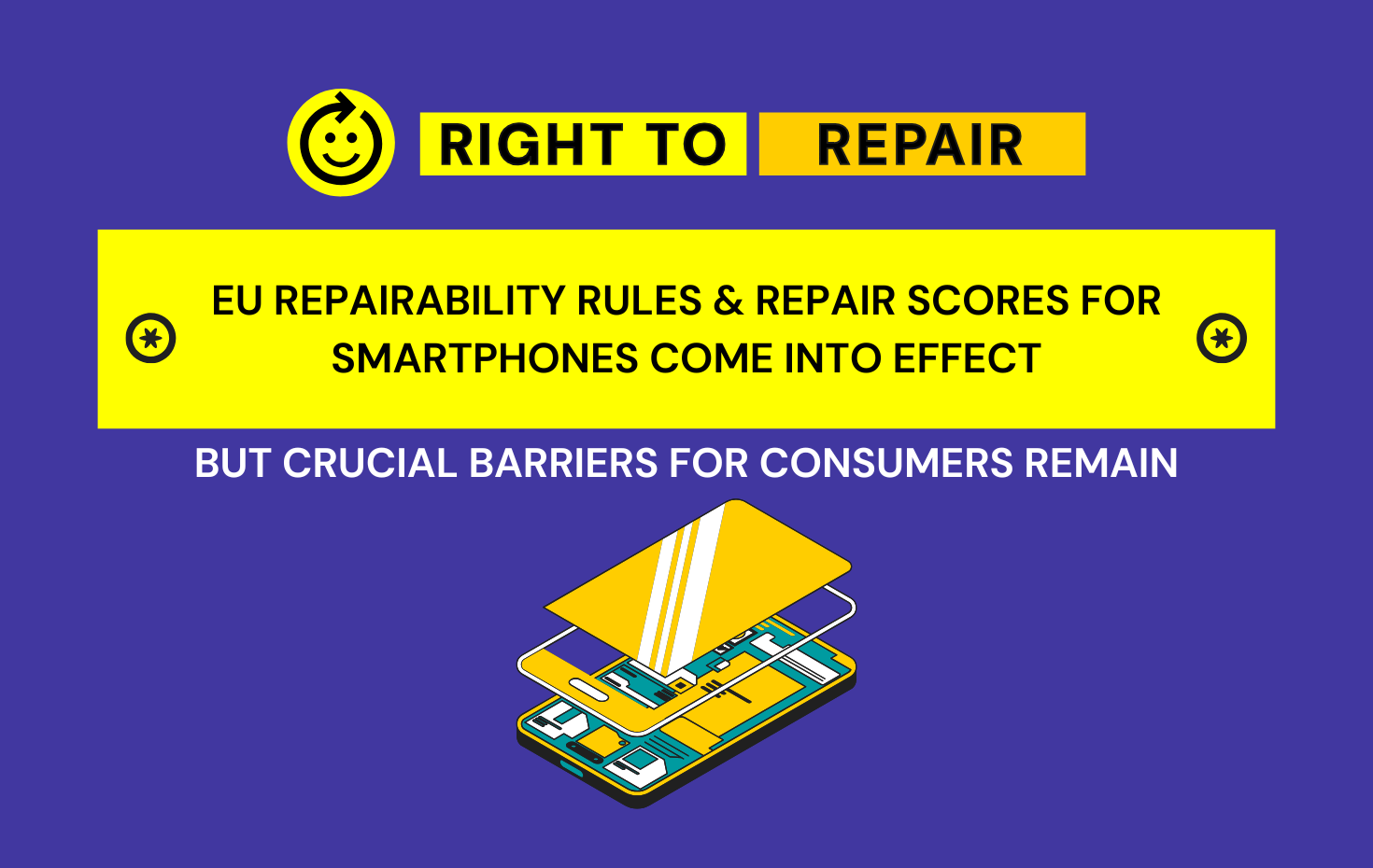 Repair labels, spare parts and longer support for smartphones and ...